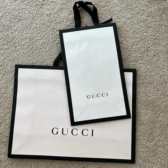 Gucci | Accessories | Gucci Paper Bags | Poshmark
